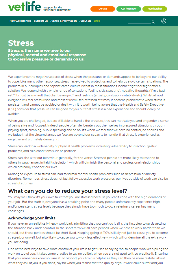 Health and wellbeing